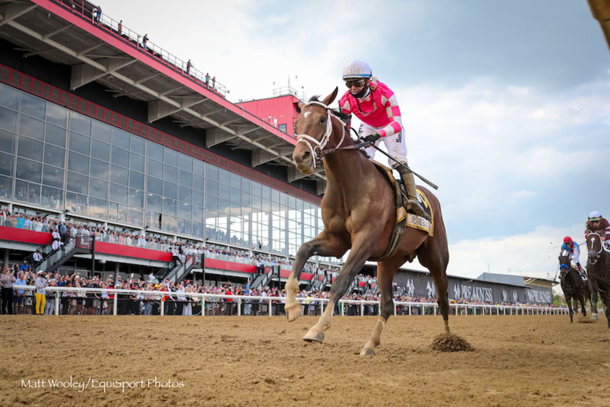 After Two-Year Layoff, 2021 Preakness Winner Rombauer On Comeback Trail ...