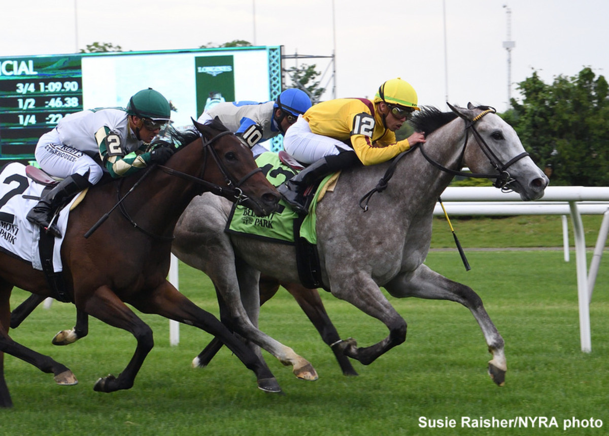 Maturing Chardy Party Gamely Turns Back Late Challenge For First Graded ...