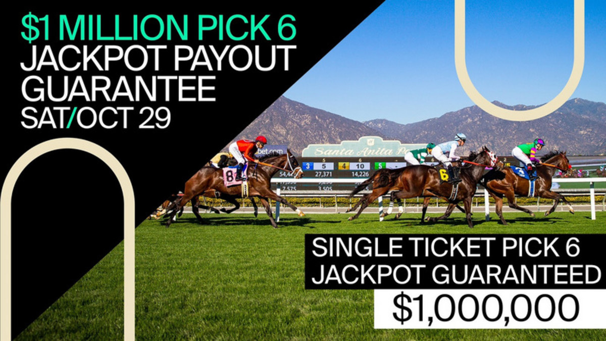 Santa Anita Offers $1 Million Bonus To Any Single Ticket Rainbow Pick ...