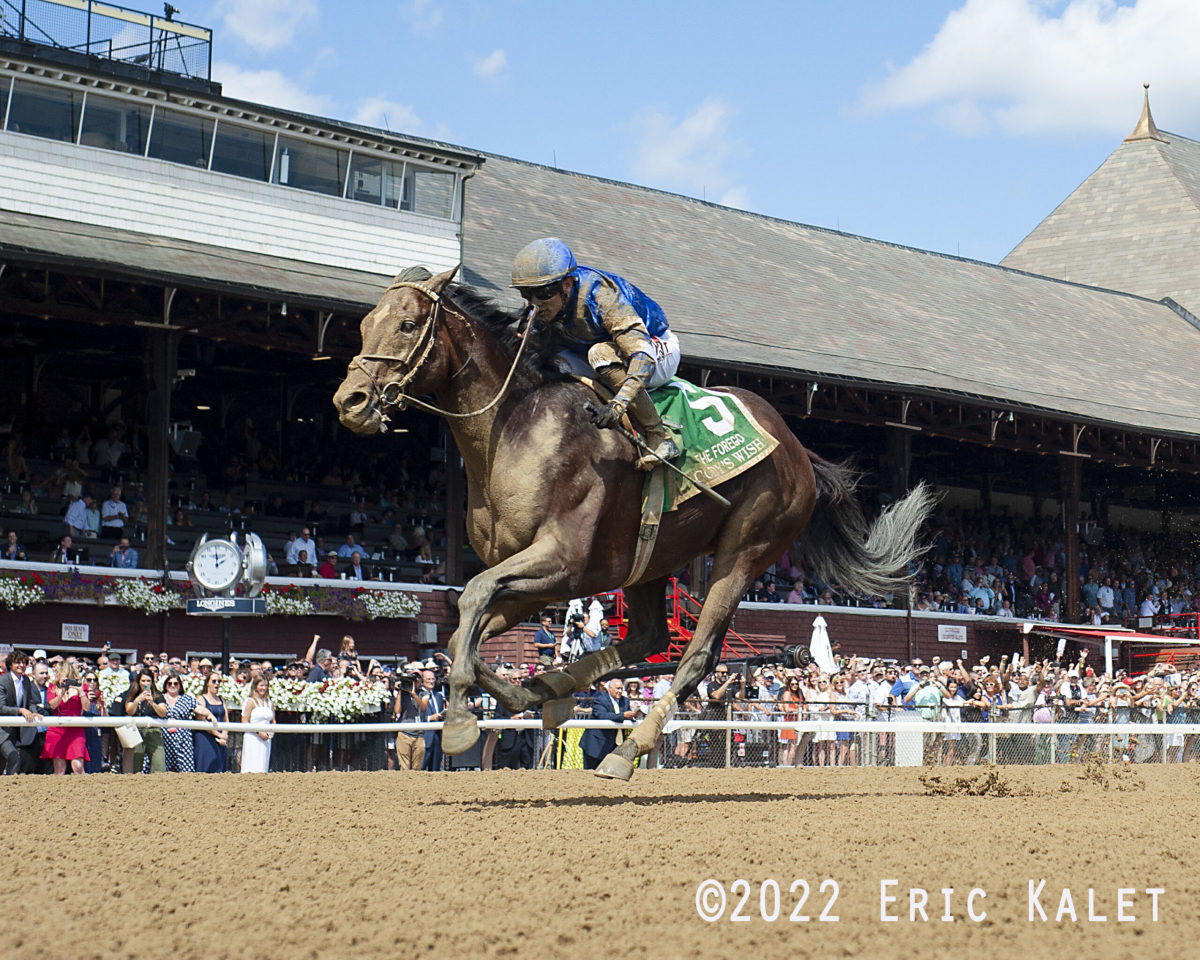 Late-Running Cody’s Wish Reels In Champion Jackie’s Warrior In Forego ...