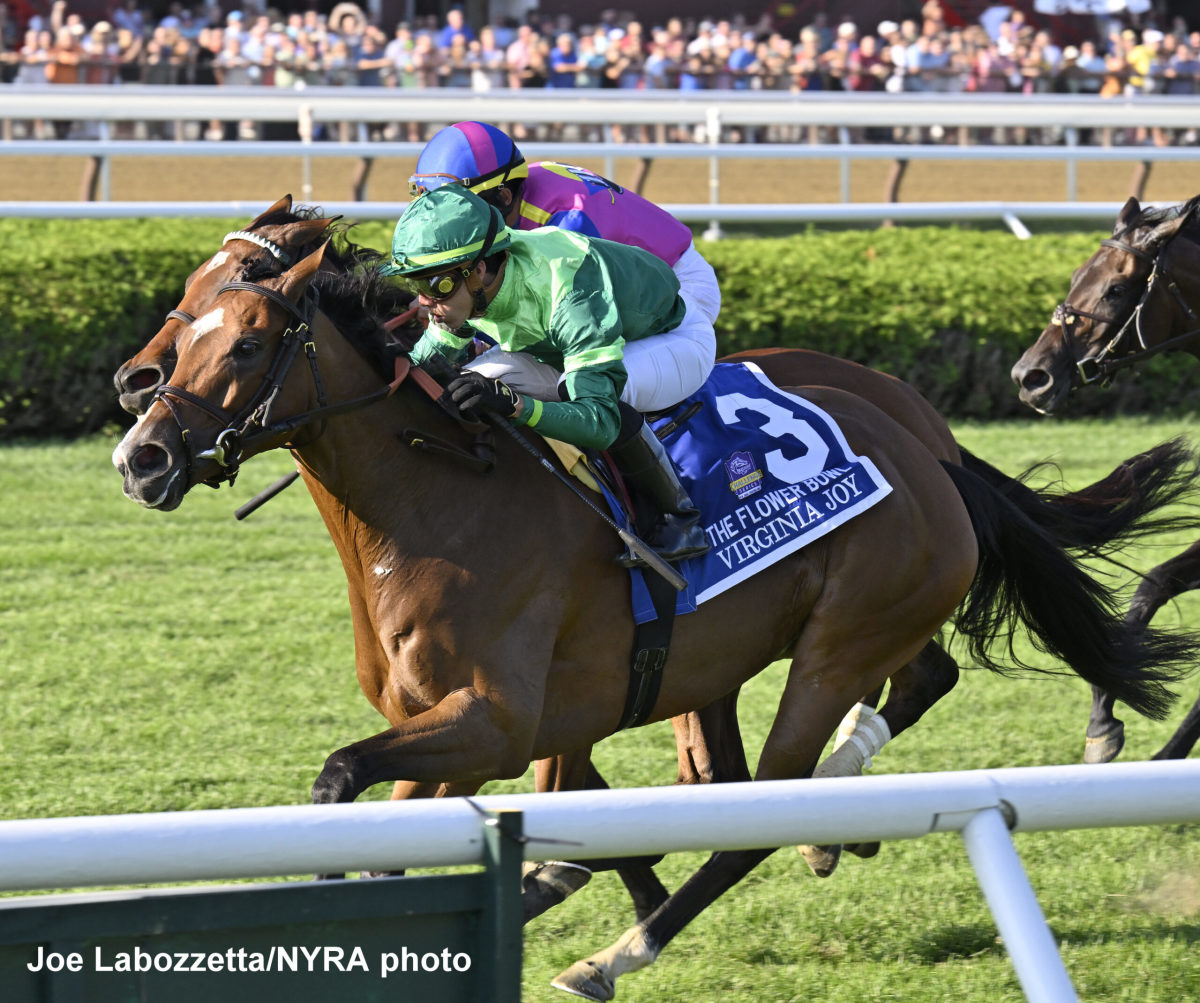 'She Was Rolling': Virginia Joy Makes All The Pace In Flower Bowl ...