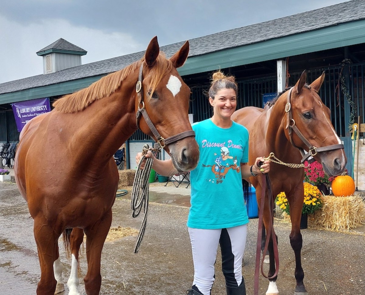 From Foaling To Makeover, Breeder/Trainer Wittek Stands Beside Two Half ...