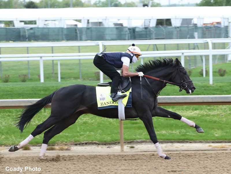 Kentucky Derby Update: Zandon Tops Churchill Workers, Messier Breezes ...