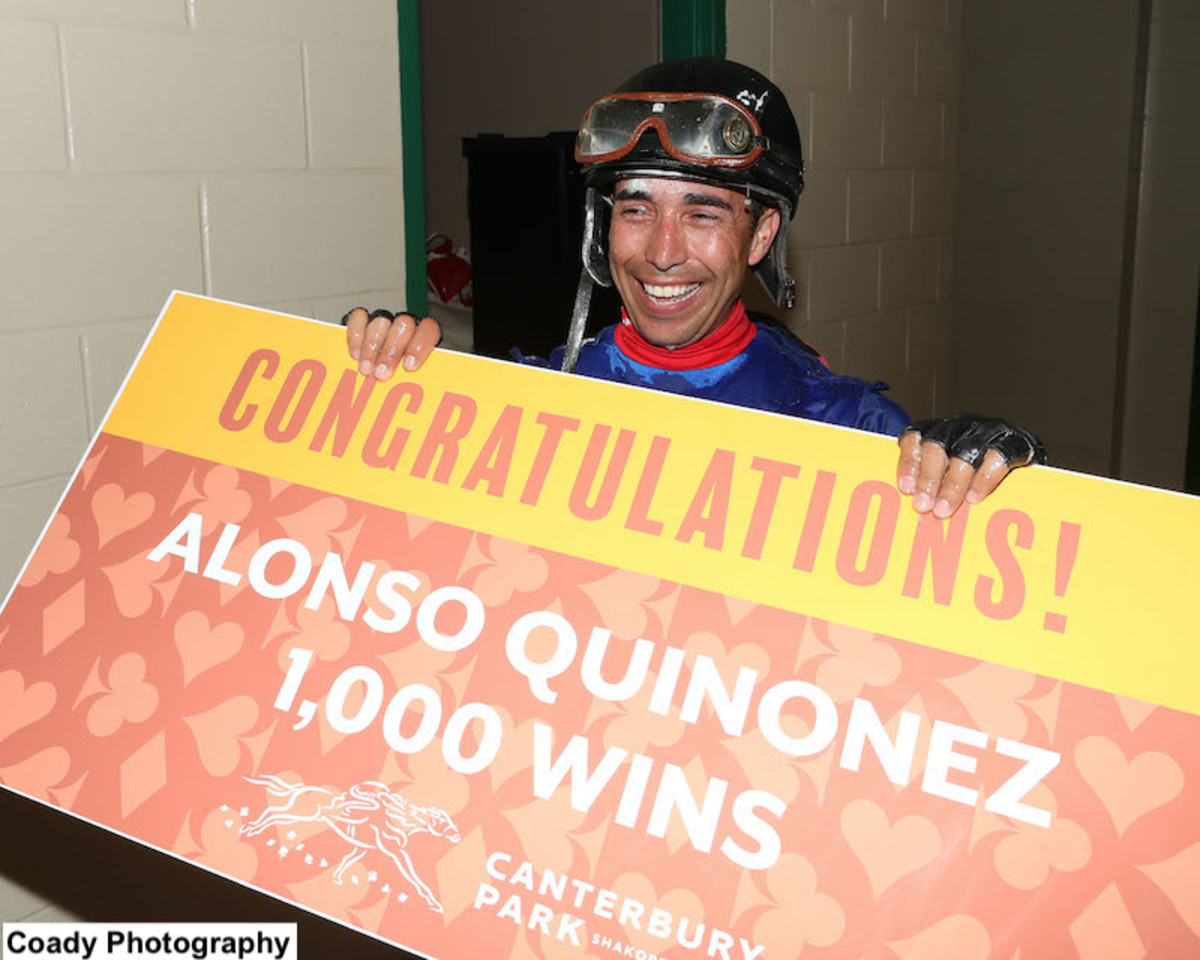 Alonso Quinonez Gets 1,000th Career Win Aboard Magic Castle At ...