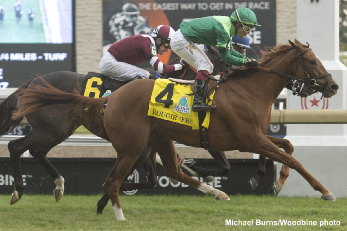 Rougir Prevails In Woodbine's E. P. Taylor, Provides Brant, Brown ...