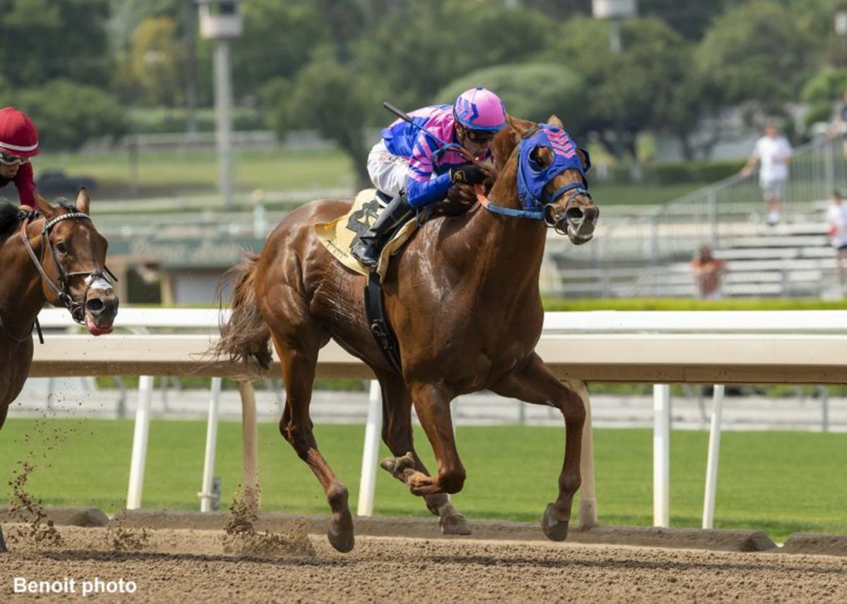 Brickyard Ride Powers Gate To Wire For Kona Gold Repeat - Paulick ...