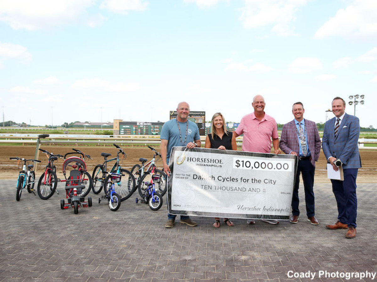 Dakich Cycles For The City Receives $10,000 Donation From Horseshoe ...