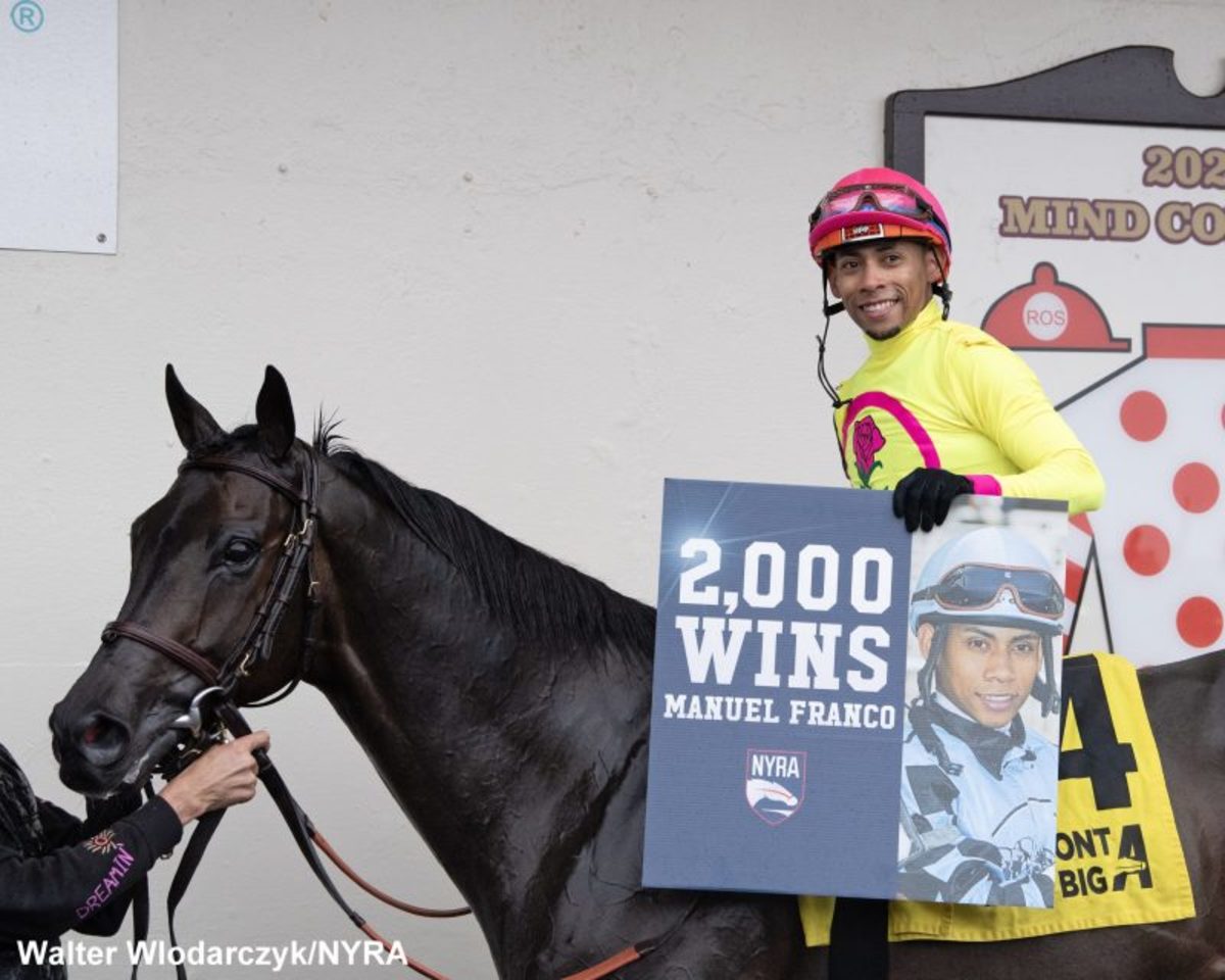 Franco Earns 2,000th Career Victory At Belmont At The Big A - Paulick ...