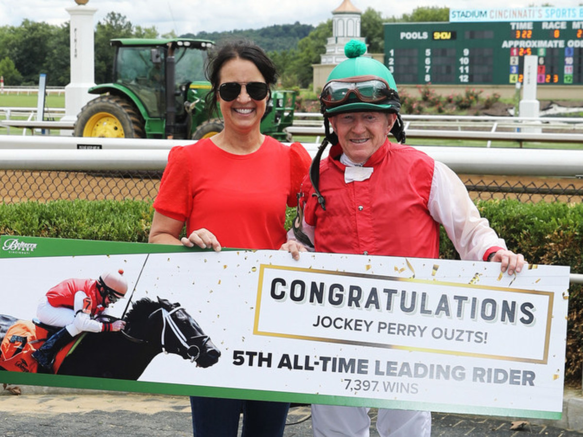 Jockey Perry Ouzts Officially North America's Fifth All-Time Winningest Rider - Paulick Report ...