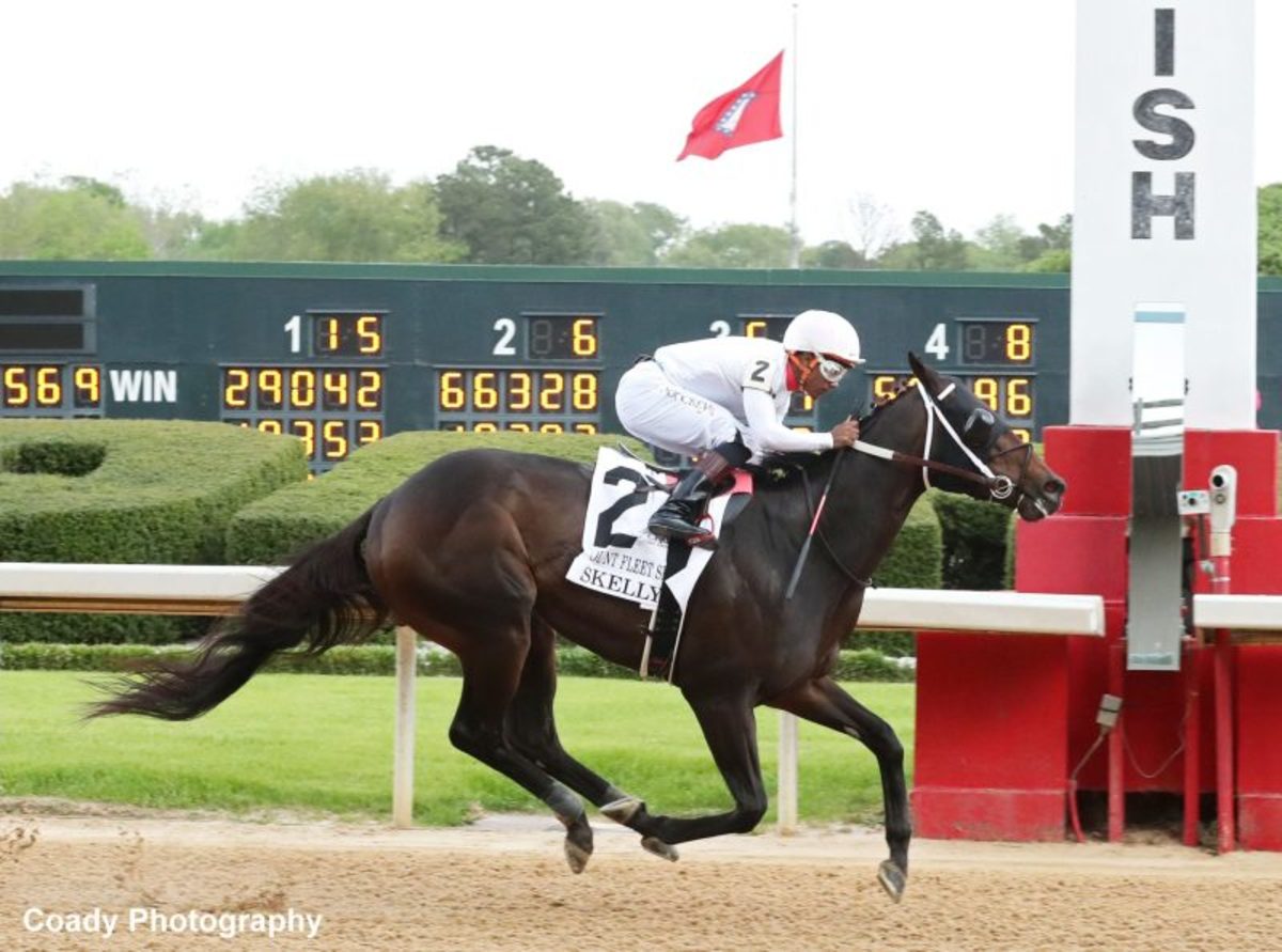 Skelly Flies Gate To Wire To Win Count Fleet Sprint, Provides Asmussen ...