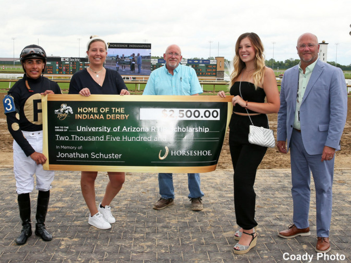 Jon Schuster Honored With Memorial Scholarship Fund Donation On Indiana ...