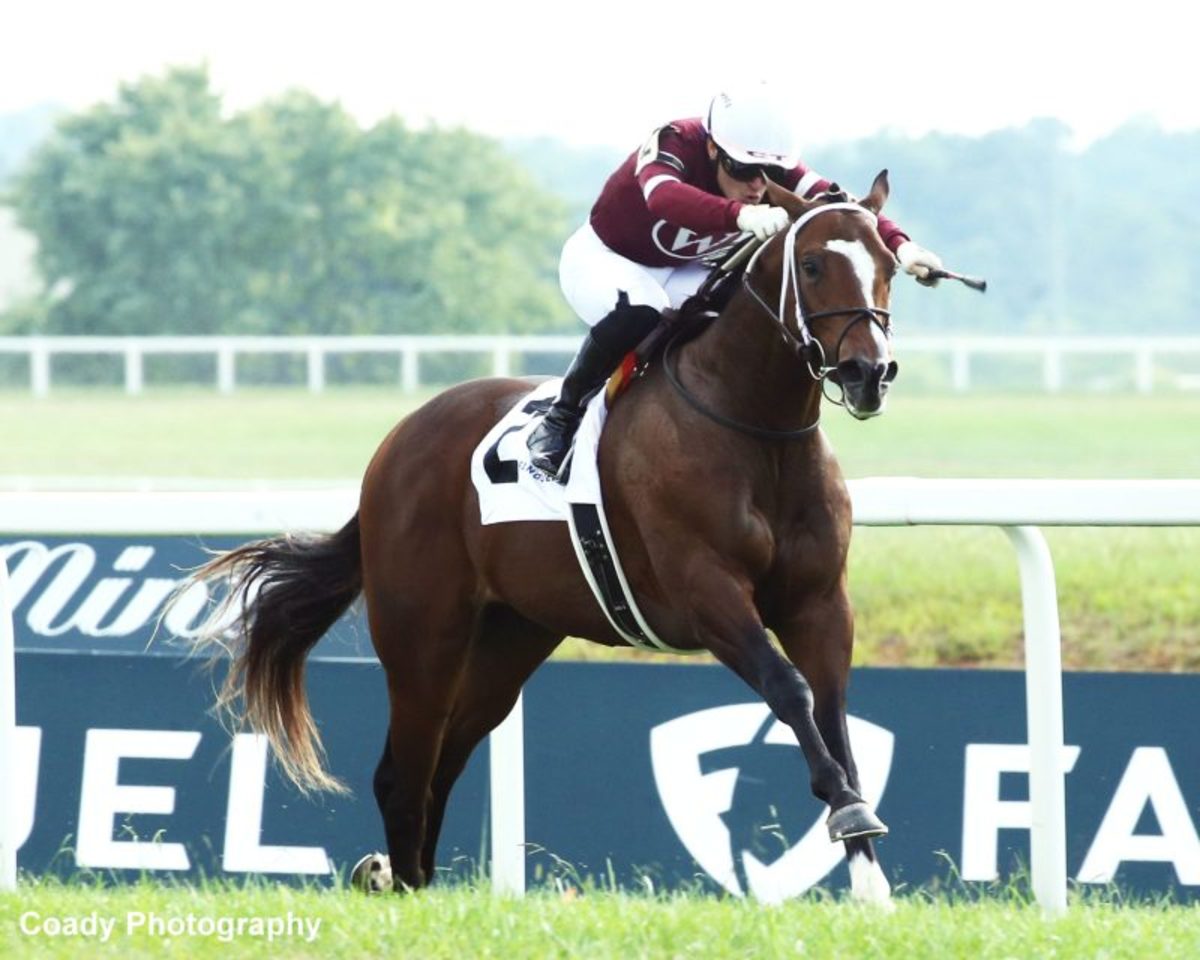 Aspenite Cruises To First Career Win In Kentucky Downs Juvenile Mile ...