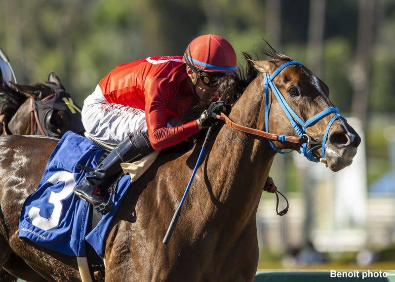 Dance To The Music Gets Clear Late In Santa Anita's Desert Stormer ...