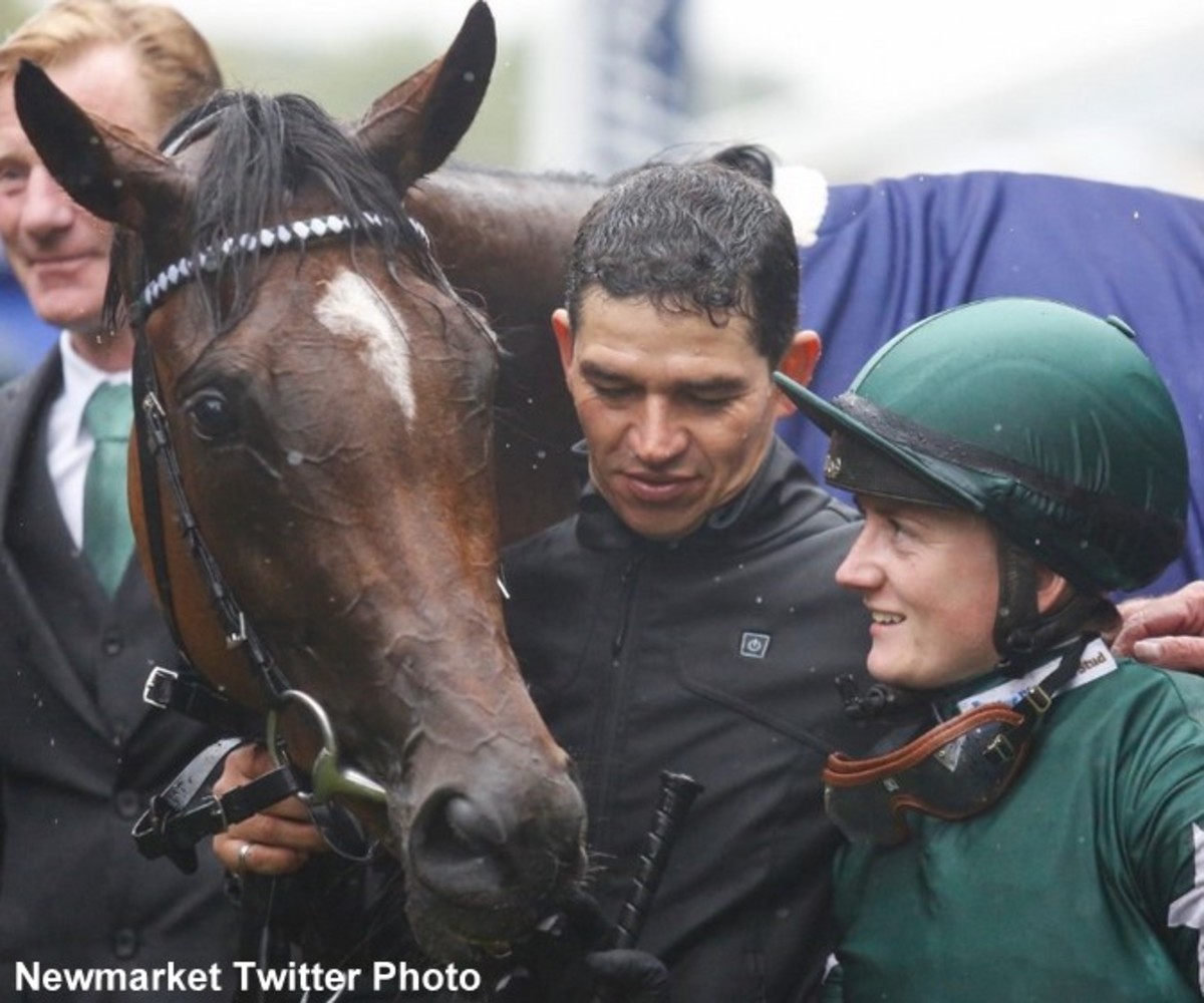 Nashwa 'Powerful' In The Rain To Land Friday's Falmouth Stakes ...