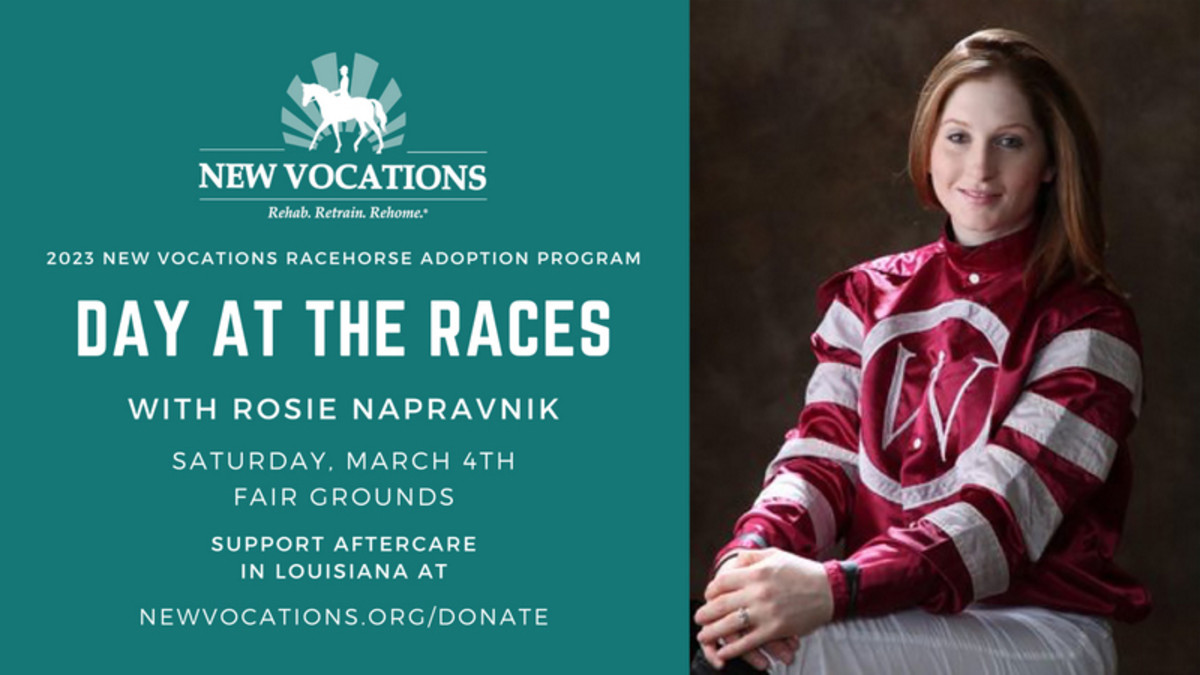 Fair Grounds: Rosie Napravnik To Spearhead 'New Vocations Day At The ...