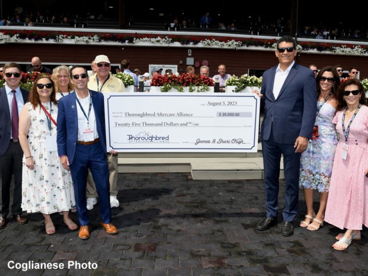 Thoroughbred Aftercare Alliance Honored With $25,000 Donation From ...