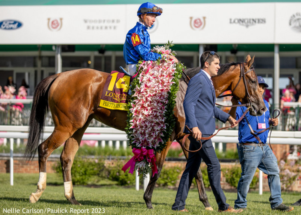 'Like Something From A Fairytale Story': Pretty Mischievous Adds Blinkers To Prevail In Kentucky ...