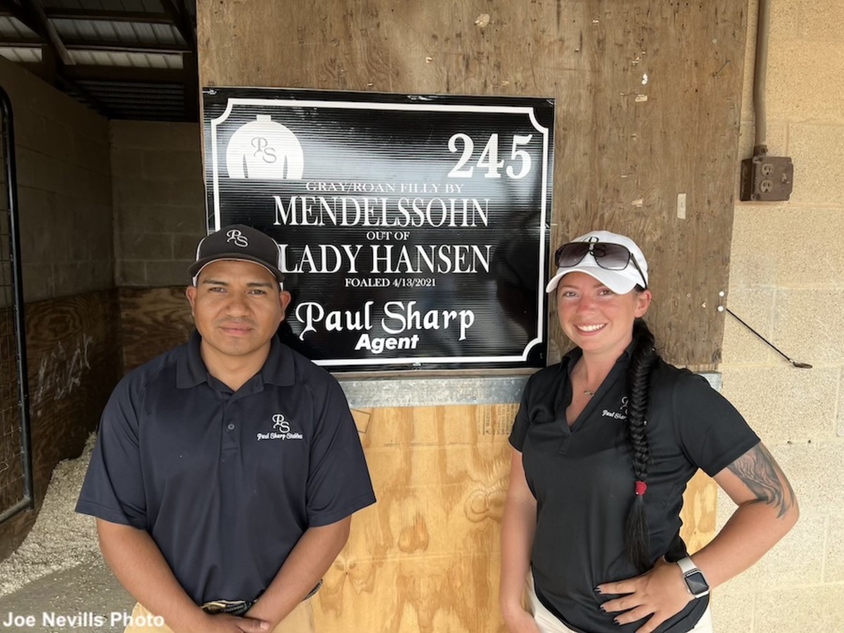 Meet The Team Behind A Session-Topping Mendelssohn Filly At Fasig-Tipton Midlantic May Sale ...