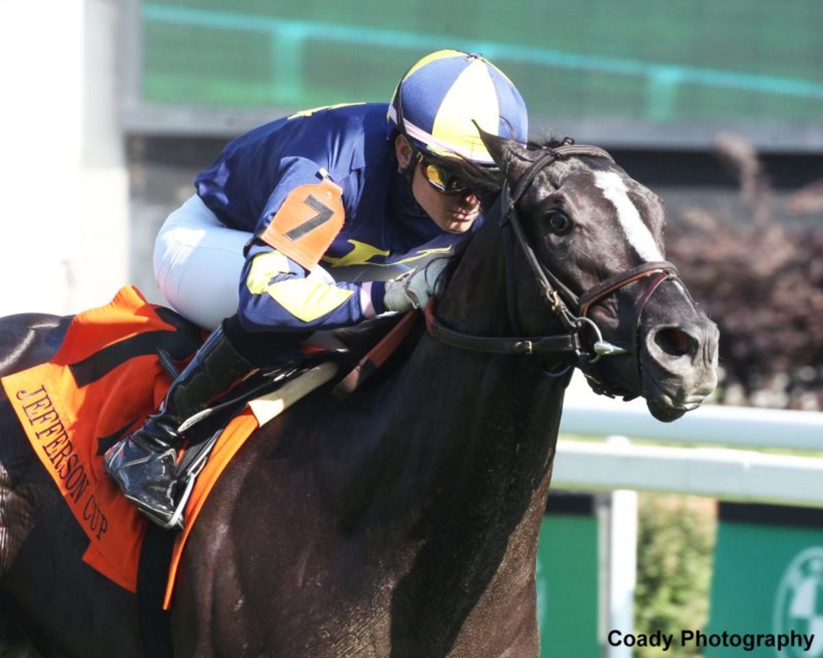 More Than Looks Powers From Next To Last For Jefferson Cup Victory ...