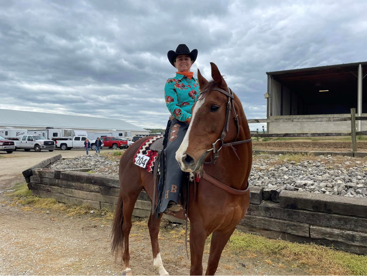 From The Starting Gate To Working Buffalo, This Chestnut Mare Shows No ...