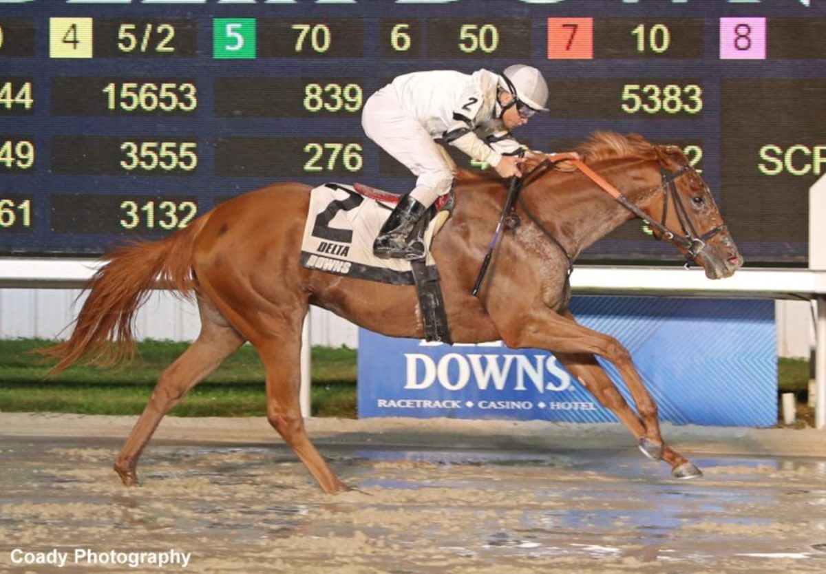 Spinning Aces, Tapit Jenallie Sparkle In 2YO Stakes At Delta Downs ...