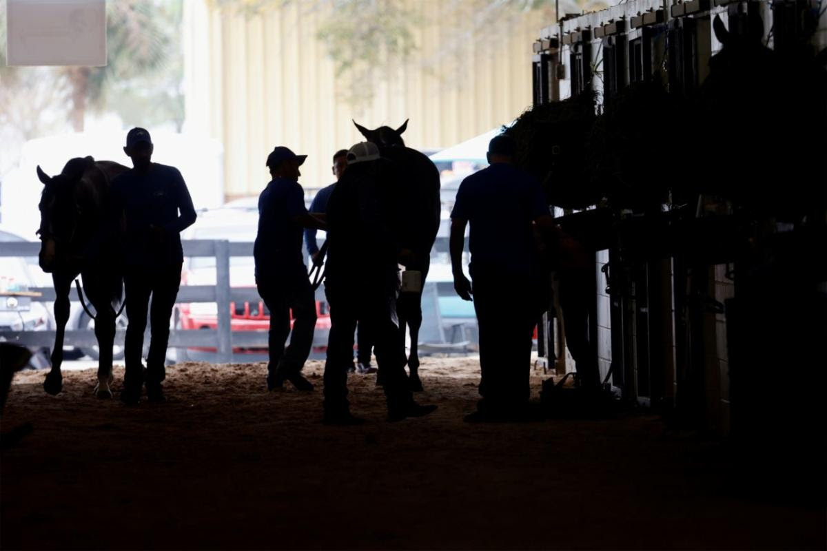 Three Tie For Fastest Furlong Breeze On First Day Of OBS Under Tack ...