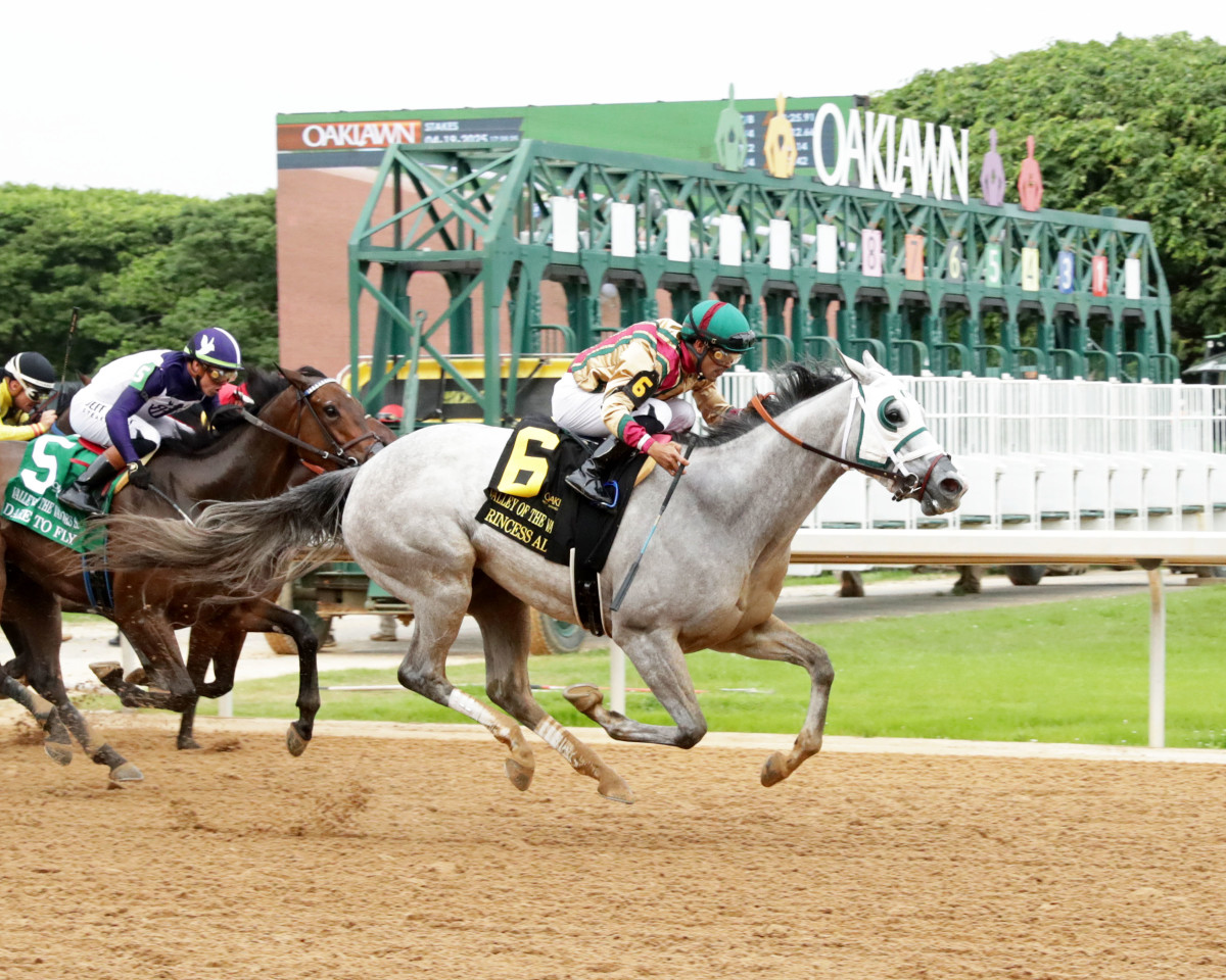 Princess Aliyah Notches First Stakes Victory In Oaklawn's Valley Of The ...