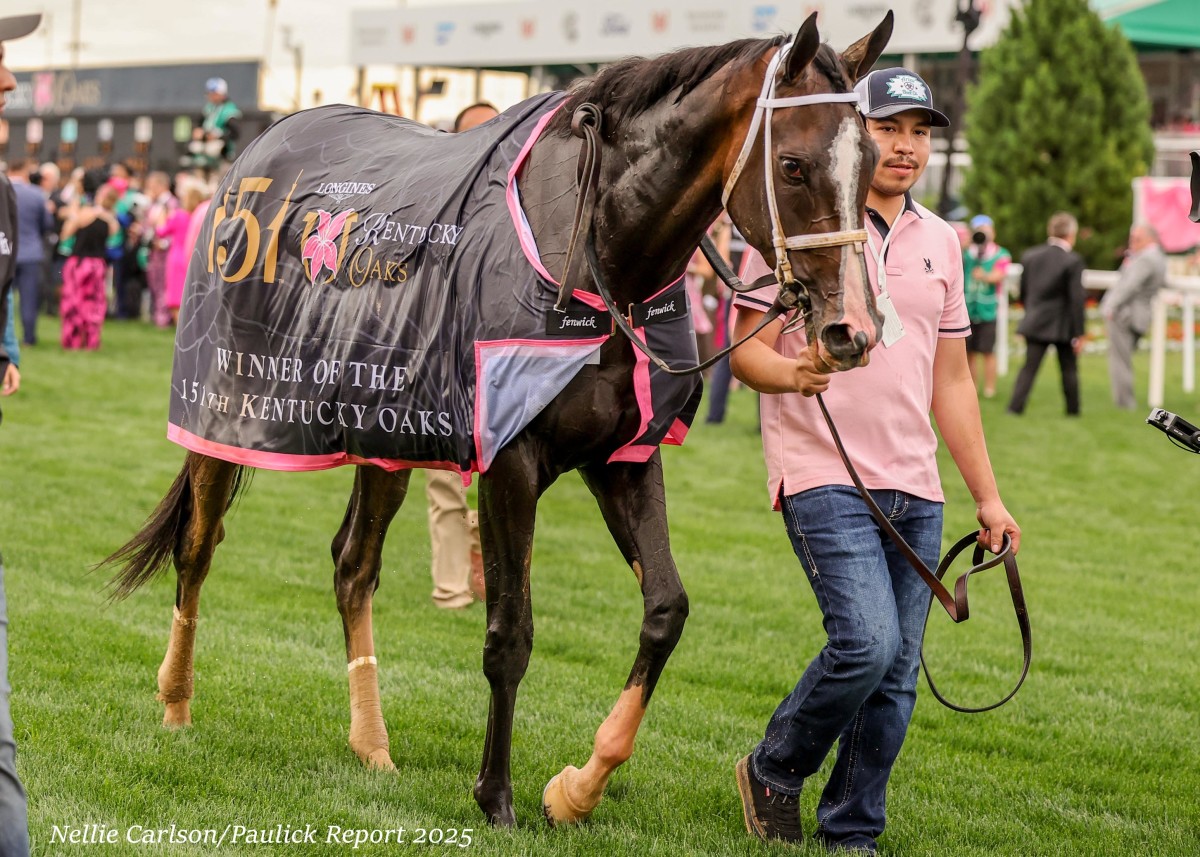 Good Cheer Exited Kentucky Oaks Win 'Incredibly Well,' Acorn Likely ...