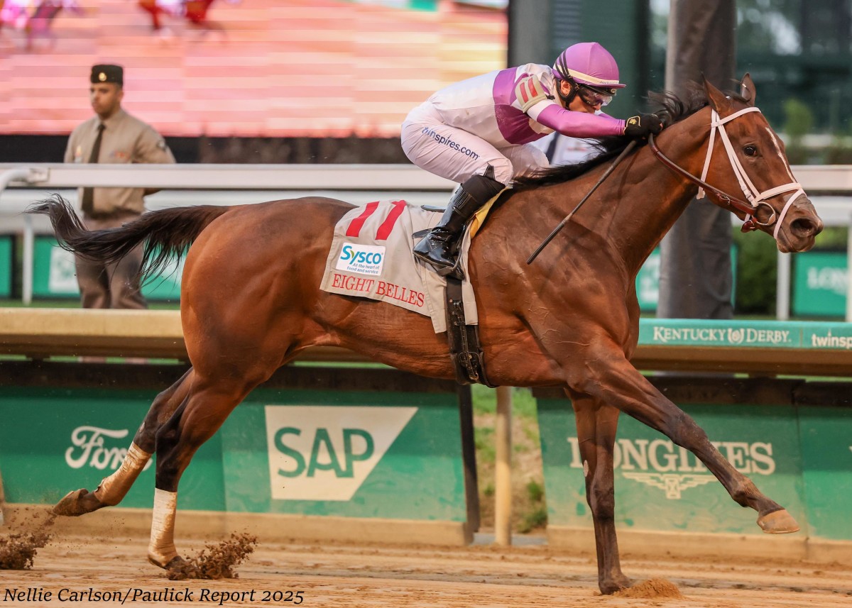 Look Forward Beats The Competition And The Storm In Eight Belles ...