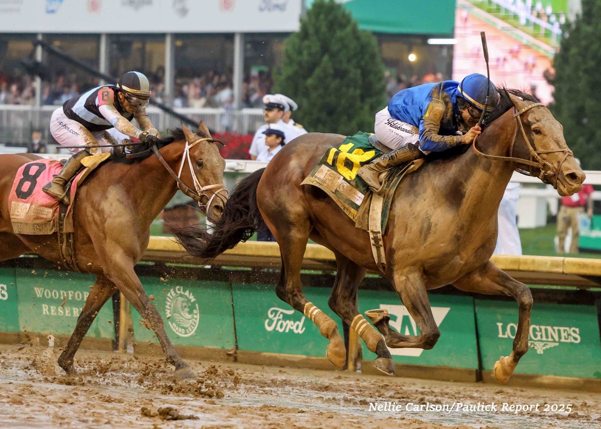 Kentucky Derby Winner Sovereignty Returns To Work Tab With 'Good Energy ...