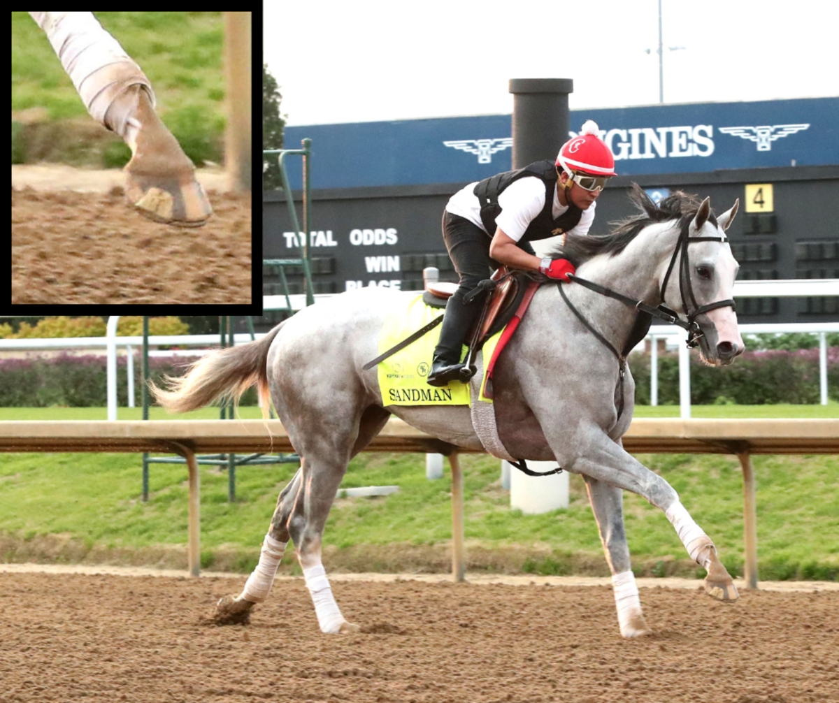 Stuck On Sandman: What's Unique About Preakness Contender's Horseshoes ...