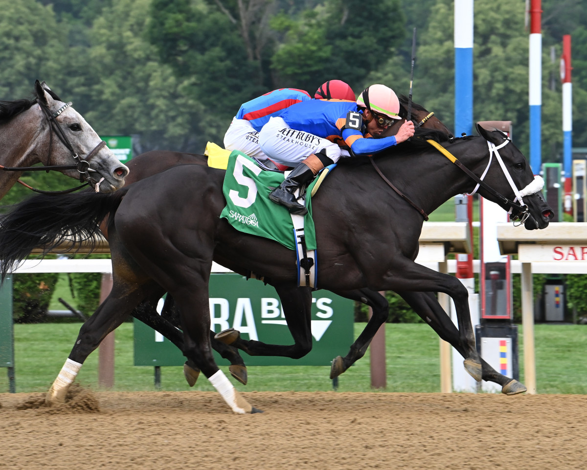 Indy Bay Steps Up At Saratoga To Win Stakes Bow In Jersey Girl ...
