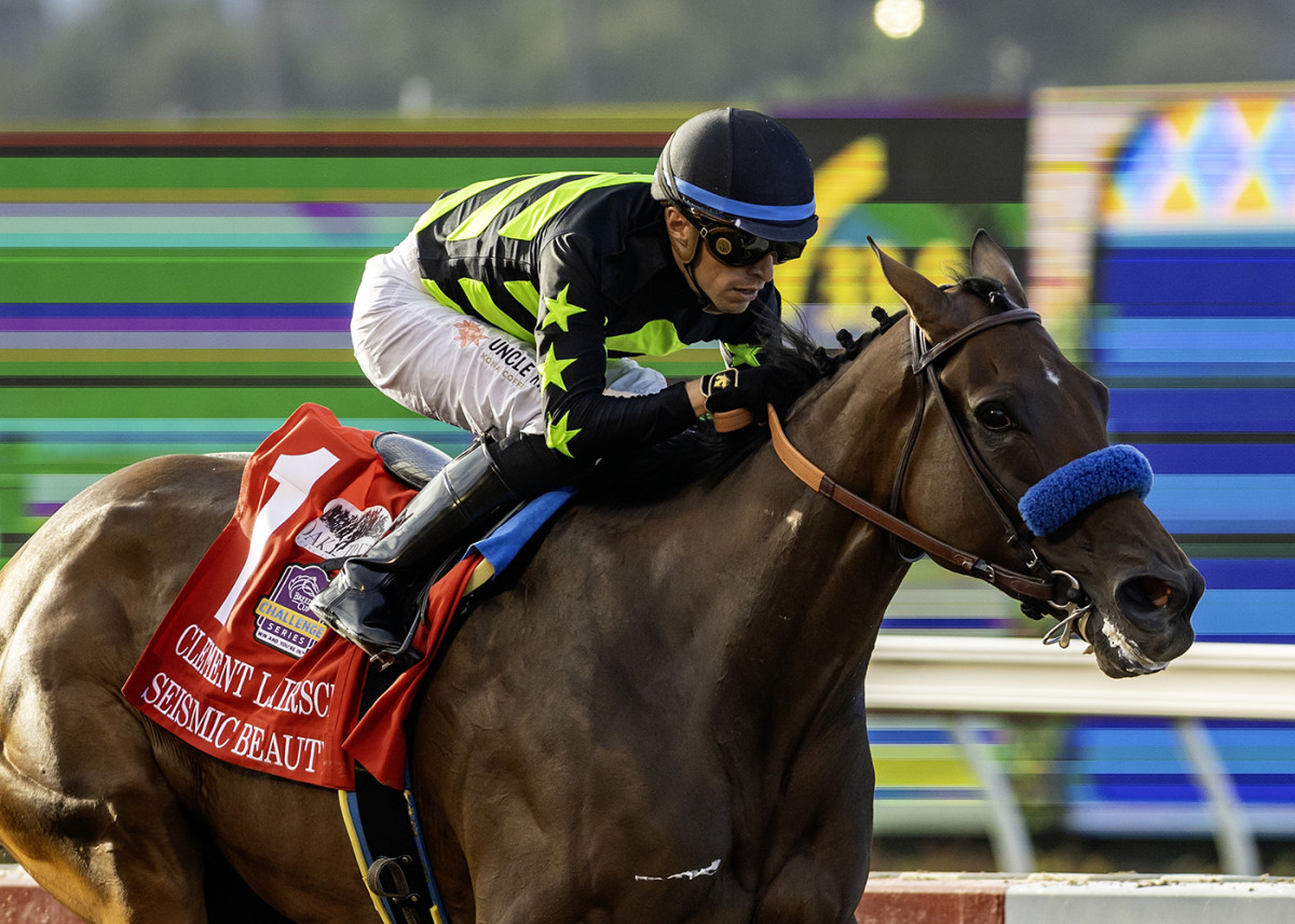 Seismic Beauty Earns Breeders' Cup Distaff Berth With Front-Running ...