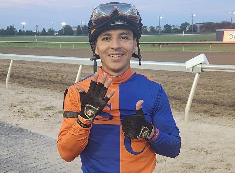 ‘Doesn’t Happen Every Day’: Jockey Elvin Gonzalez Wins Six On Sunday At ...