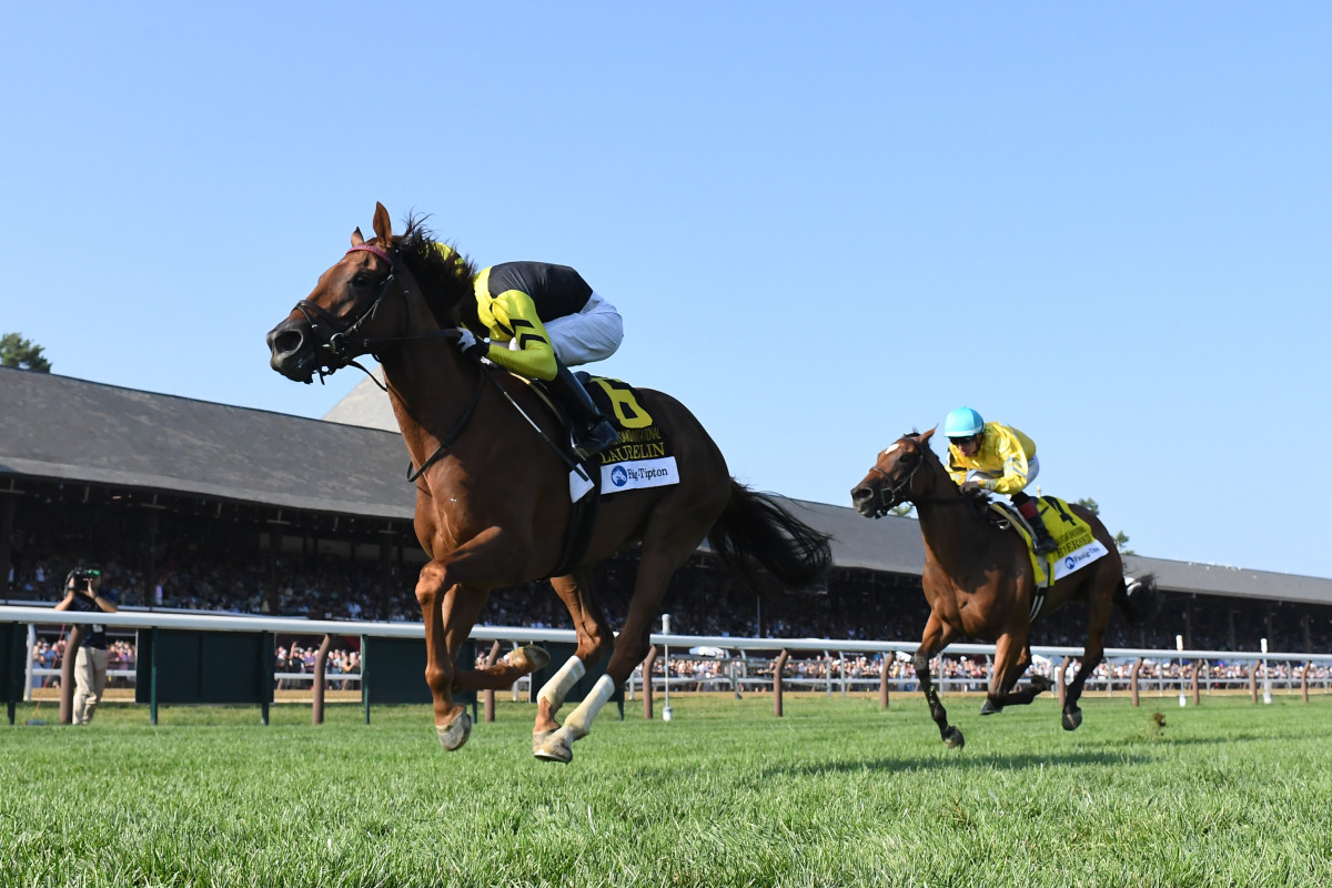 Laurelin Keeps Unbeaten Record Intact In Saratoga Oaks - Paulick Report ...