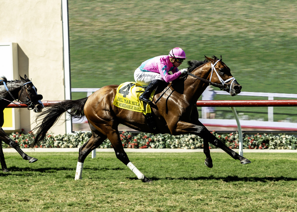 Formidable Man Now 6-For-6 Over Seaside Turf Course After Stretch ...