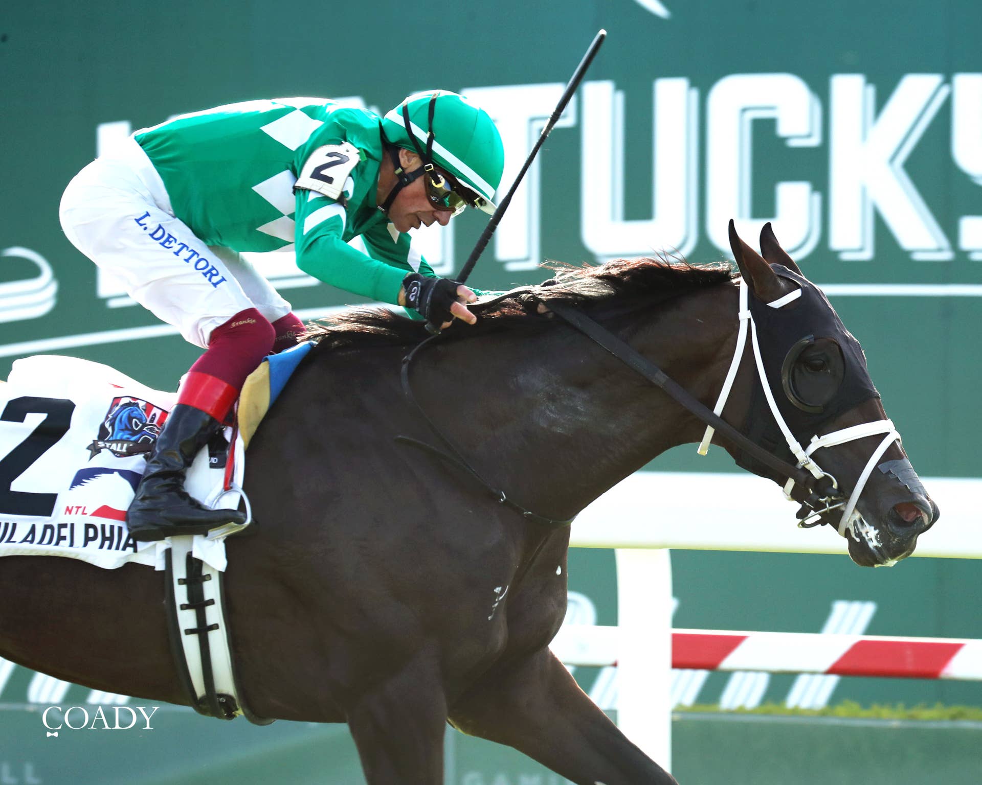 Johnny's Red Storm Scores Front-End Win In Kentucky Downs Juvenile ...