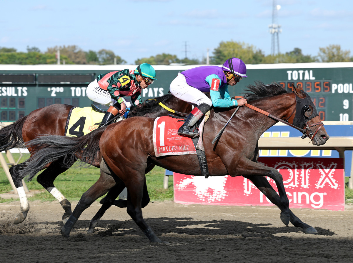 Nelson Avenue Halts Winless Skid In Parx Dirt Mile - Paulick Report ...