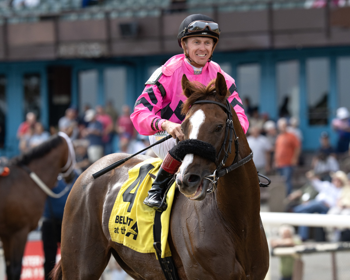 'This Was A Sweet Victory': Third Time The Charm For Alogon In Belmont ...