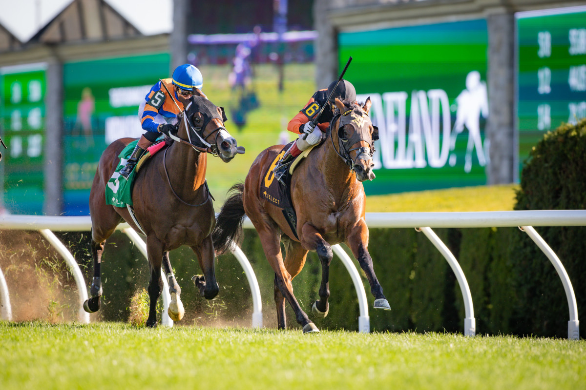 Schwarzenegger Breaks Maiden, Sets Stakes Record In Keeneland's Indian ...