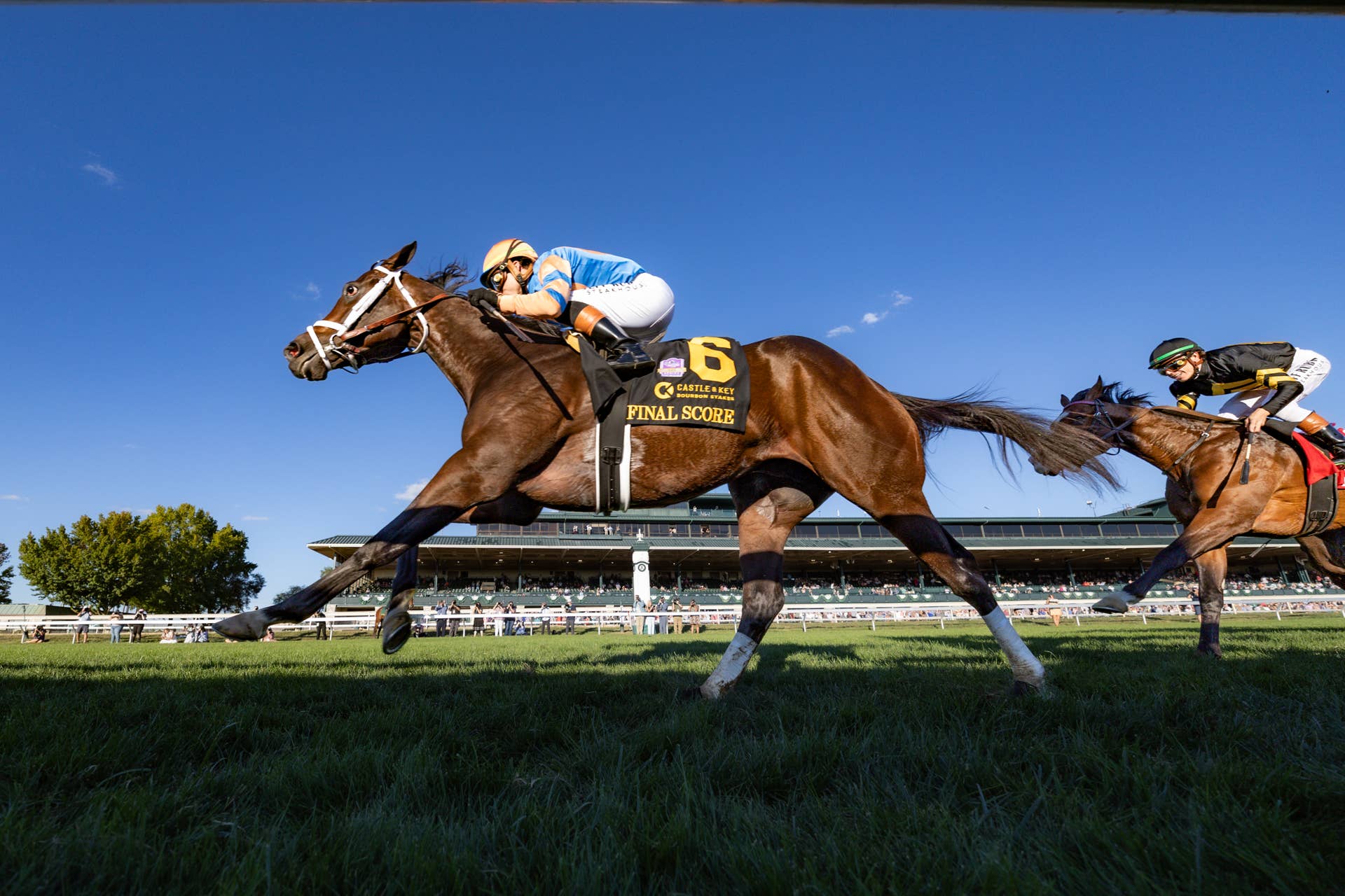 Front-Running Final Score Impresses In Castle & Key Bourbon - Paulick ...