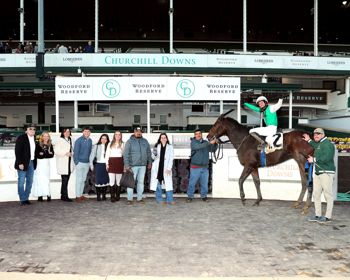 Dylan Machado Celebrates First North American Win At Churchill Downs ...