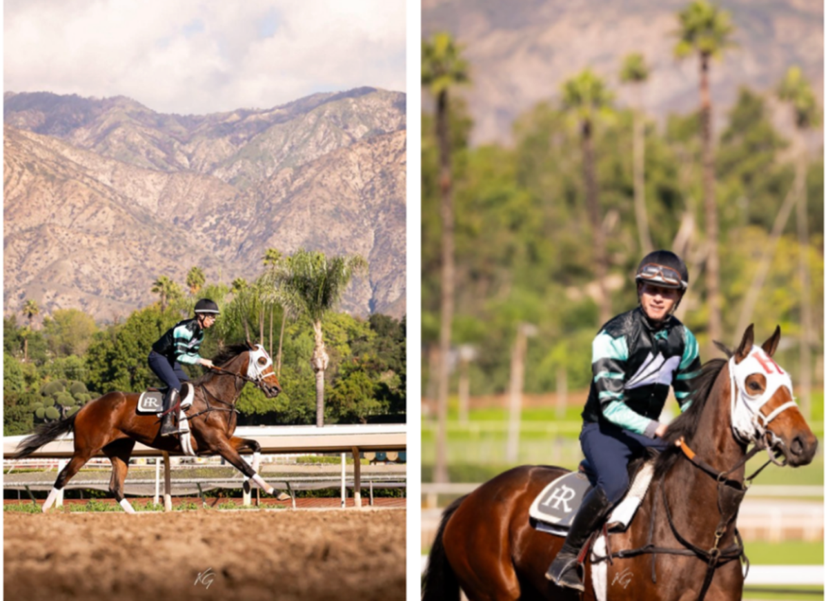 Olympian Karl Cook Says Riding Racehorse At Santa Anita Was A ‘Wild ...