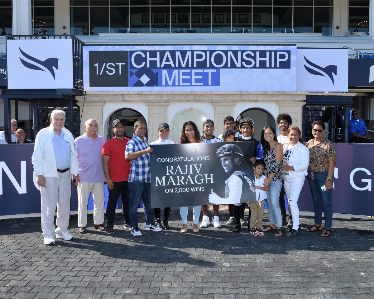 ‘Pretty Incredible’: Jockey Rajiv Maragh Secures 2,000th Career Victory - Paulick Report ...