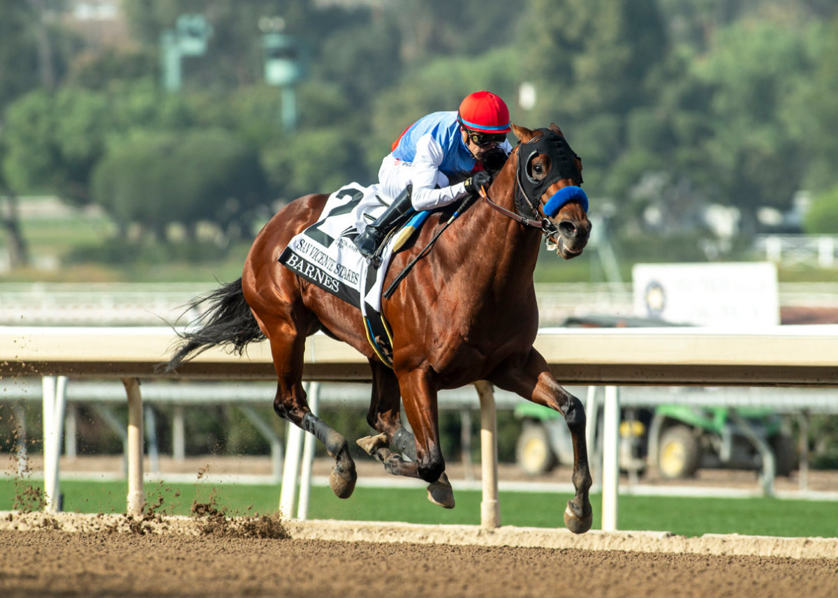 Barnes, Cornucopian Top Santa Anita's Opening Day Malibu - Paulick ...