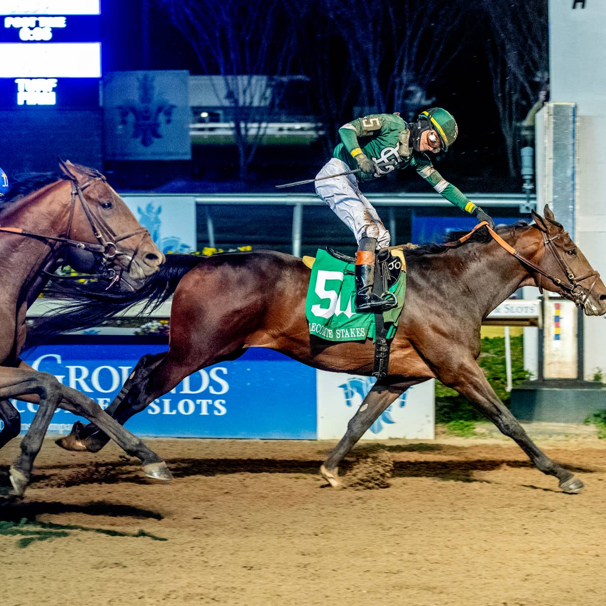 Golden Tempo Leads 1-2 Lecomte Finish For Trainer Cherie DeVaux ...
