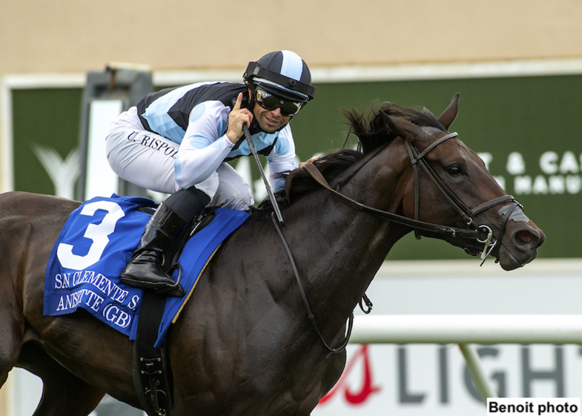 Anisette Rallies Late Under Rispoli For San Clemente Score - Horse ...